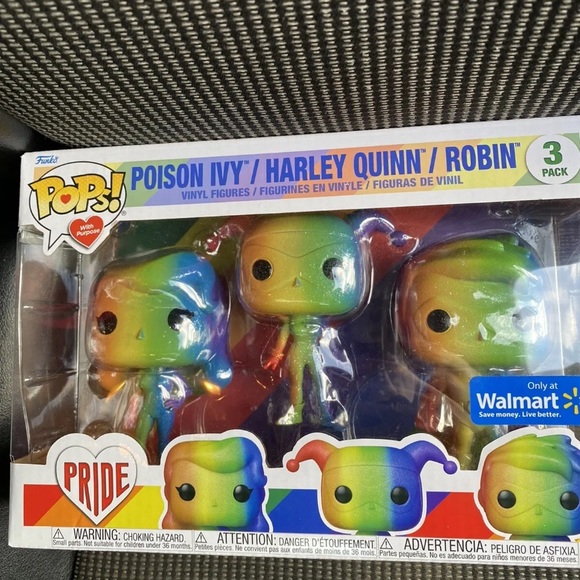 Toys | Pops Pride Poison Ivy Harley Quinn Robin 3 Pops Limited Edition ...